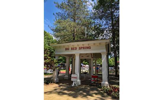 Big Red Spring - Mineral Spring at Saratoga Race Course