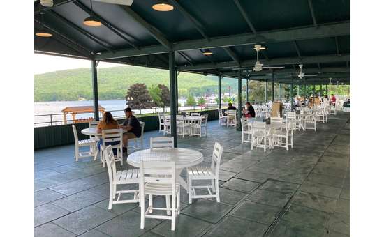 The Lookout Cafe Outdoor Patio Waterfront Dining