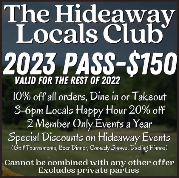 The Hideaway: Restaurant, Banquet & Event Space in Saratoga Springs, NY