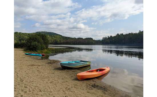 Boat Launch and Camping at Fourth Lake in Lake Luzerne, NY