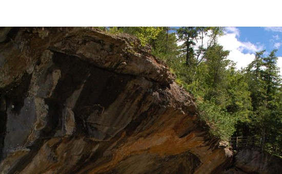 Natural Stone Bridge & Caves: Largest Marble Cave Entrance in the East