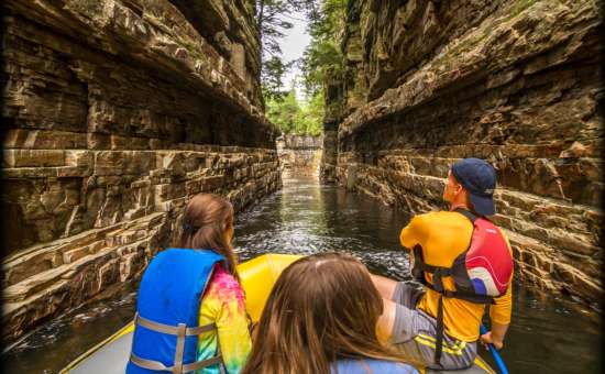 Ausable Chasm: Hiking, Rafting, Rock Climbing & Tubing in Ausable Chasm, NY