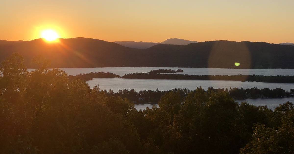 9 Favorite Places to Watch the Sun Rise & Set over Lake George, NY