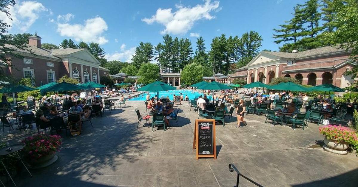 Visit the Victoria Pool & Peerless Pool at Saratoga Spa State Park