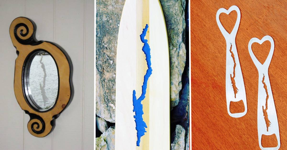 Find Products With the Shape of Lake George: Decals & More