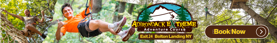 Go Ziplining in Lake George, NY: Treetop Adventure Courses & Ziplines